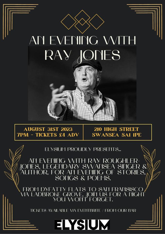 An evening with Ray Jones - Elysium Gallery
