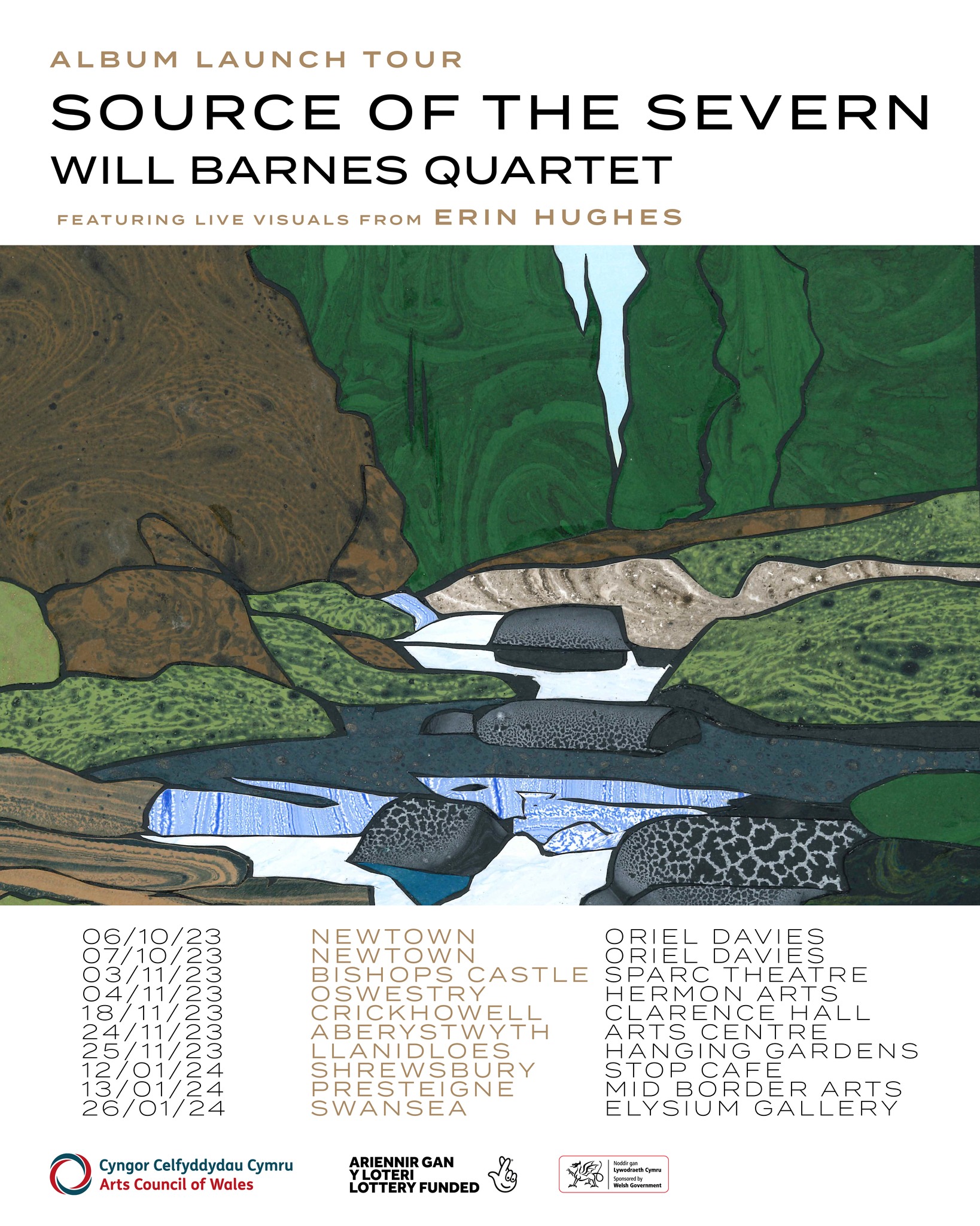 The Will Barnes Quartet featuring live visuals from Erin Hughes ...