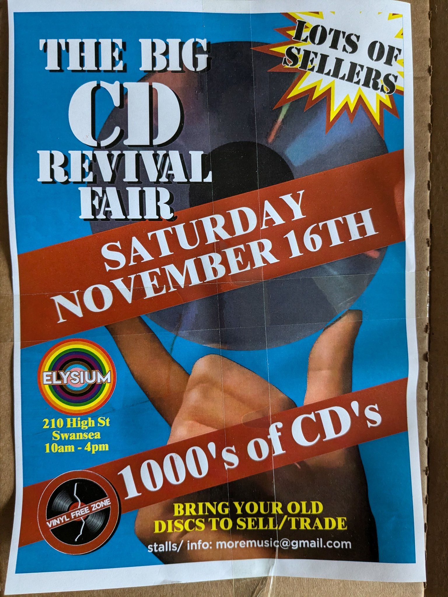 The Big CD Revival Fair - Elysium Gallery