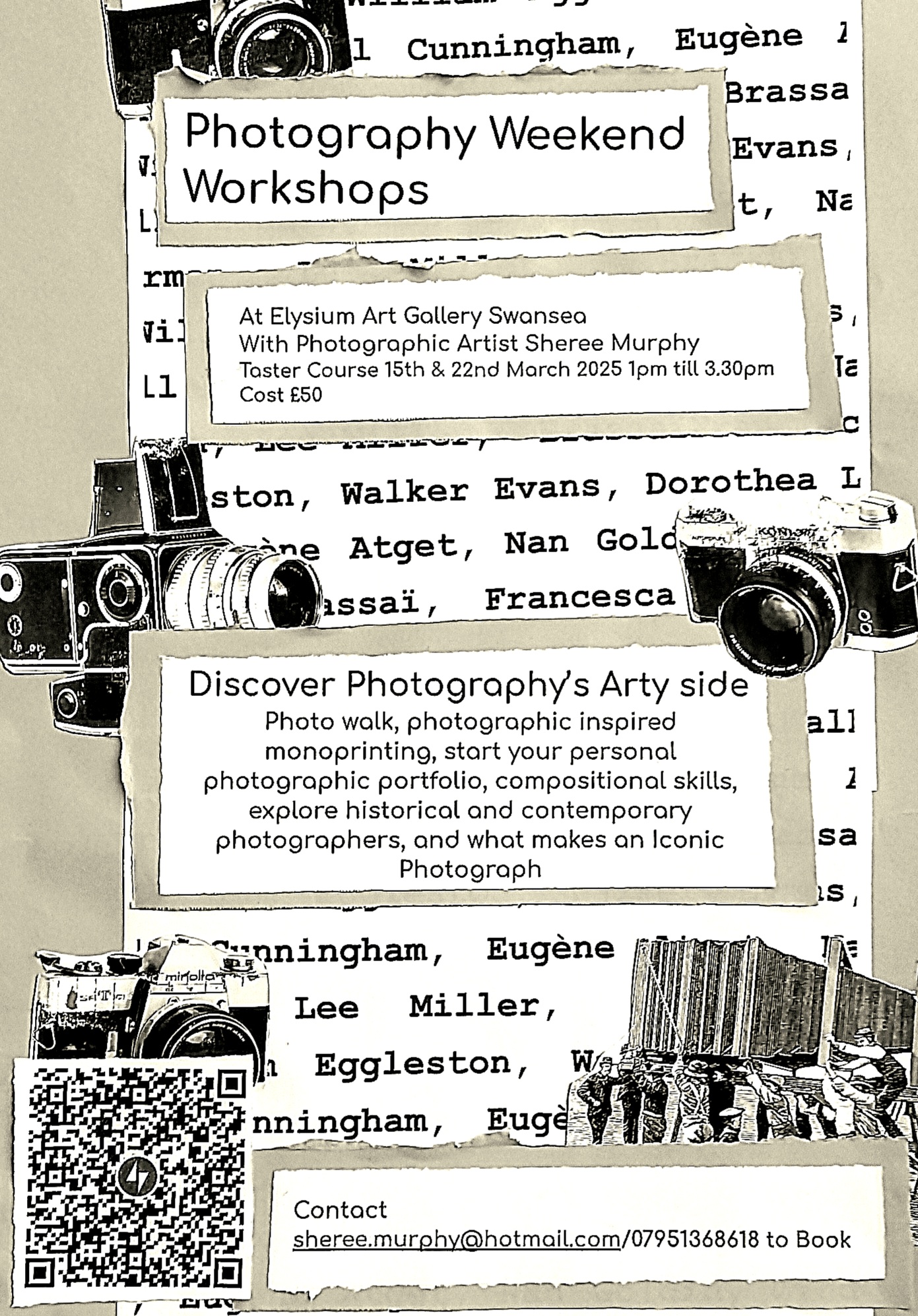 Photography Workshop Weekend - Elysium Gallery