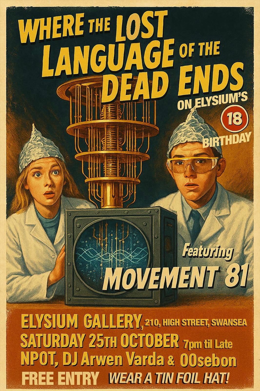 Elysium's 18th Birthday x "Where The Lost Language Of The Dead Ends ...